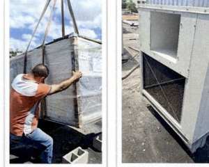 En el Jet Set colocaban una lona para desviar el agua; se hicieron 7 ...