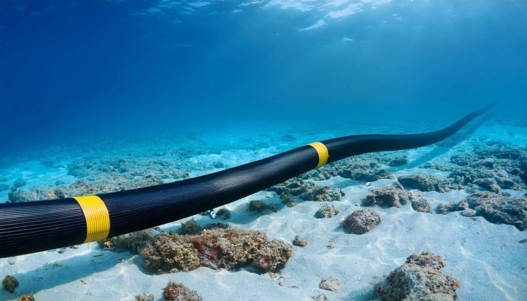 Onderzeese kabel moet voor het eerst de elektriciteitsnetten van de ...